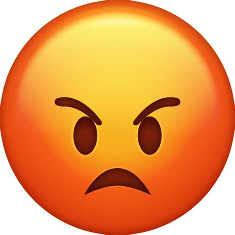 Angry Emote Face Blank Template Imgflip