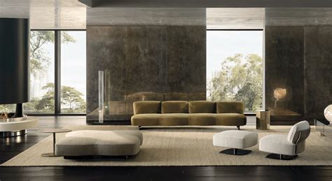 Minotti Portraits Of Living Saki And Saki Cord Outdoor