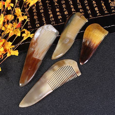 Natural Ox Bone Fine Toothed Hair Comb Handmade Classic Mini Etsy
