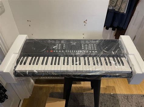 Moukey Key USB MIDI Electronic Piano Keyboard With Stand Bench Microphone In Camden London