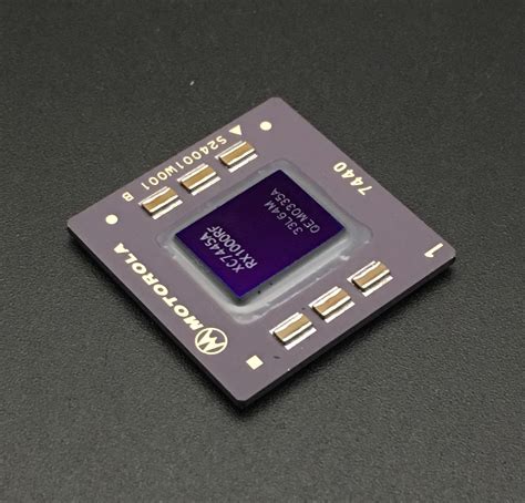 Motorola Powerpc G4 Cpu Xc7445a Rx1000rf Processor 1000mhz 1ghz Bga360