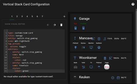 Custom Card Room Card Share Your Projects Home Assistant Community