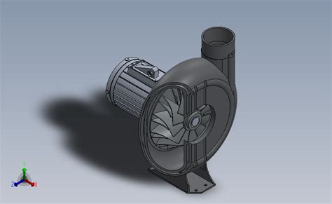 离心压缩机 Solidworks 2016 模型图纸下载 懒石网