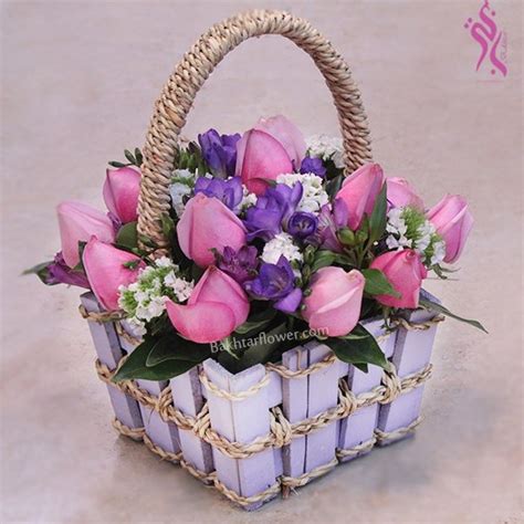 خرید و قیمت سبد گل کوچک ترب