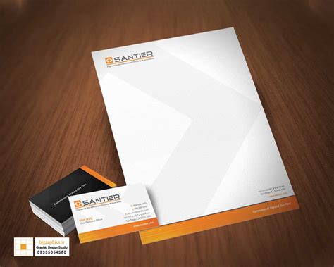 طراحی سربرگ حرفه‌ای شرکتی اداری با طراحی عالی