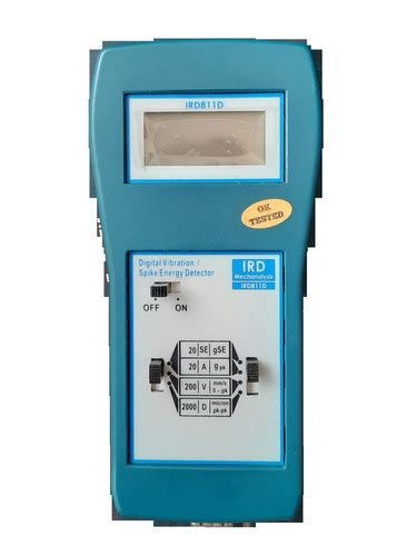 Portable Vibration Meter Cum Spike Energy Detector Ird811d At 9999900 Inr In Ahmedabad Portable Vibration Meter Cum Spike Energy Detector Ird811d At 9999900 Inr In Ahmedabad