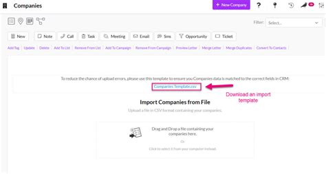 Setting Up Your Csv File For Import General Help Tall Emu Crm