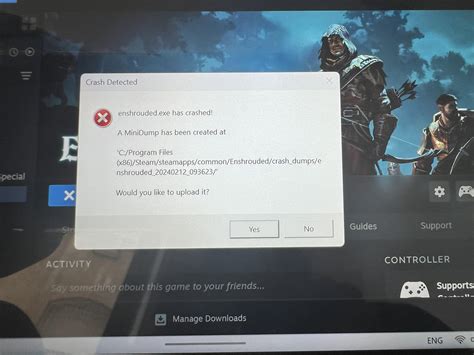 getting this error can t launch the game r enshrouded