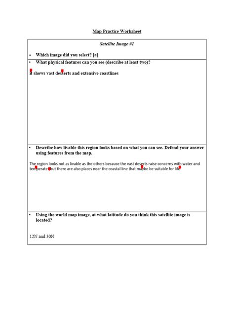Annotated Map Practice Worksheet Pdf