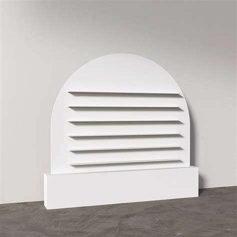 3d Base Backdrop Shelf Arch