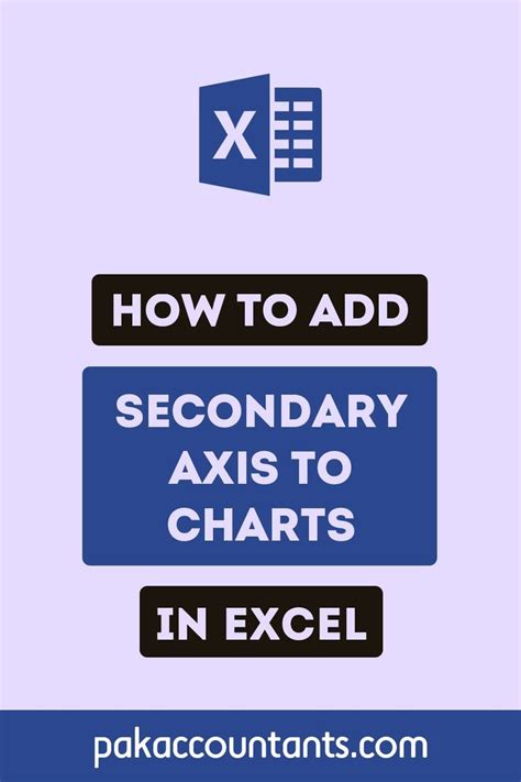 how to add secondary axis in excel chart