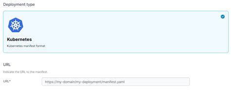 Add A New Application Using A Manifest Portainer Documentation
