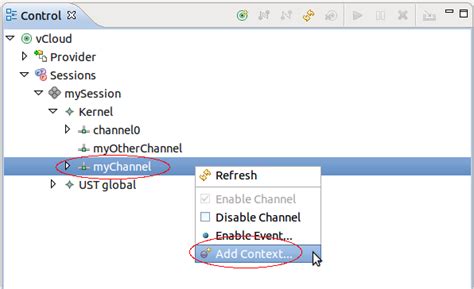 trace compass user guide lttng tracer control