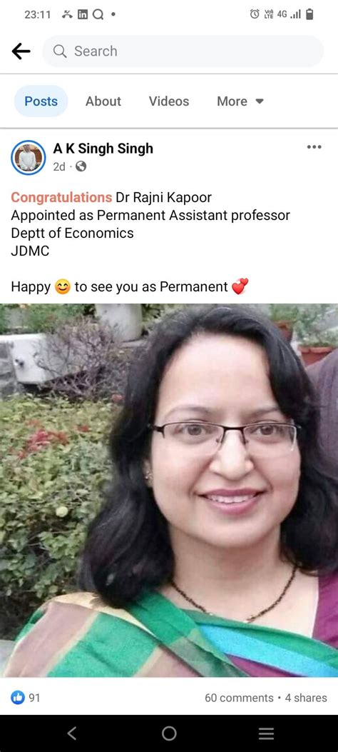 Dr Rajni Kapoor On Linkedin Janki Devi Memorial College 15 Comments