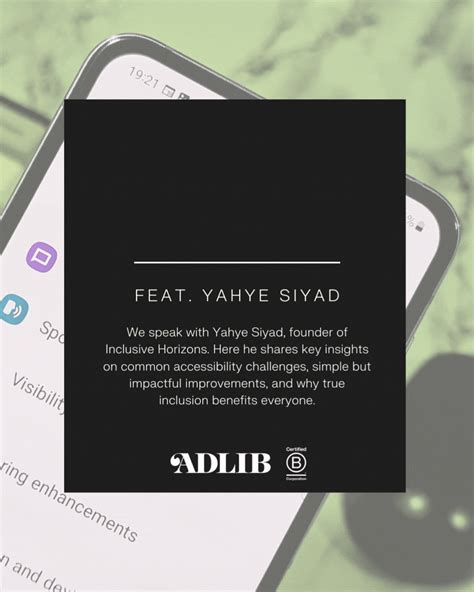 Digital Accessibility Insights From Inclusive Horizons Founder Adlib Recruitment B Corp