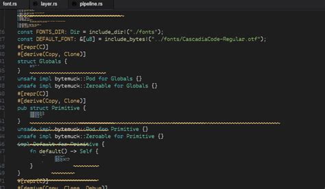 Wave Rendering Does Not Take Code Lens Into Account · Issue 325