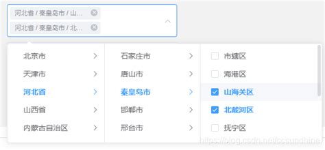 Element中级联选择器（多选），第一级和二级去掉多选框，只有第三级多选选择器进行多选multiple Limit Csdn博客