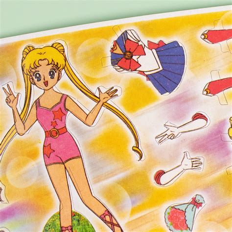 Sailor Moon Paper Doll Design 1 Kikis Corner
