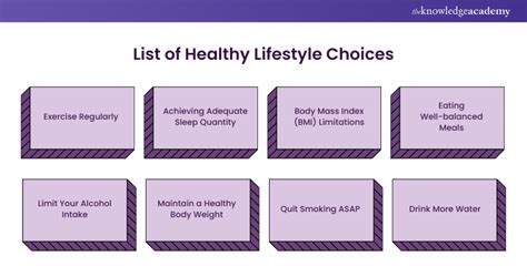 20 Healthy Lifestyle Choices Tips For A Balanced Life