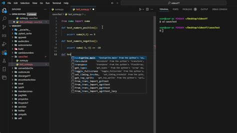 Pruebas Unitarias Con Python Testing Youtube