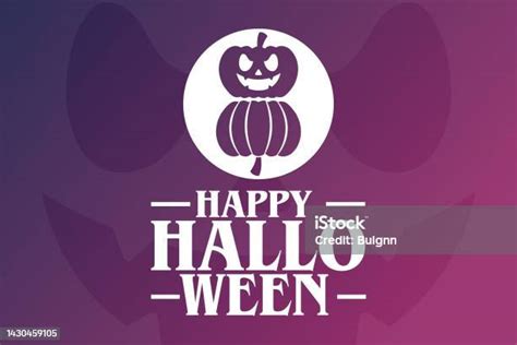 즐거운 할로윈 보내세요 휴일 개념 배경 배너 카드 텍스트 비문이있는 포스터용 템플릿 벡터 Eps10 그림입니다 10월에 대한 스톡 벡터 아트 및 기타 이미지 Istock