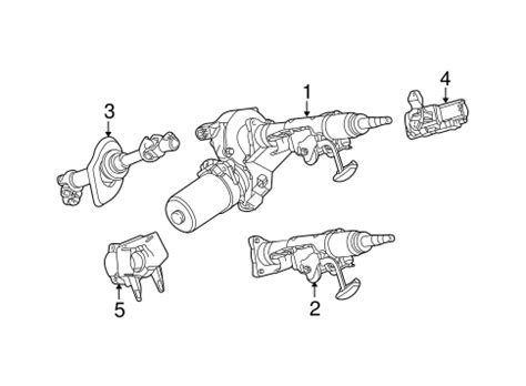 Steering Column Assembly For Saturn Vue GMPartsDirect Com
