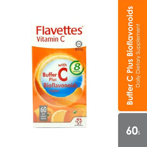 Kebaikan Flavettes Vitamin C 500mg Flavettes Vitamin C 500mg 250mg