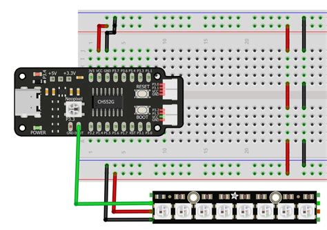 11 Comunicación Con Neopixels Cocket Nova And Arduino Ide
