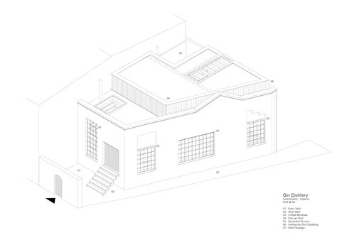 open practice architecture — the gin distillery