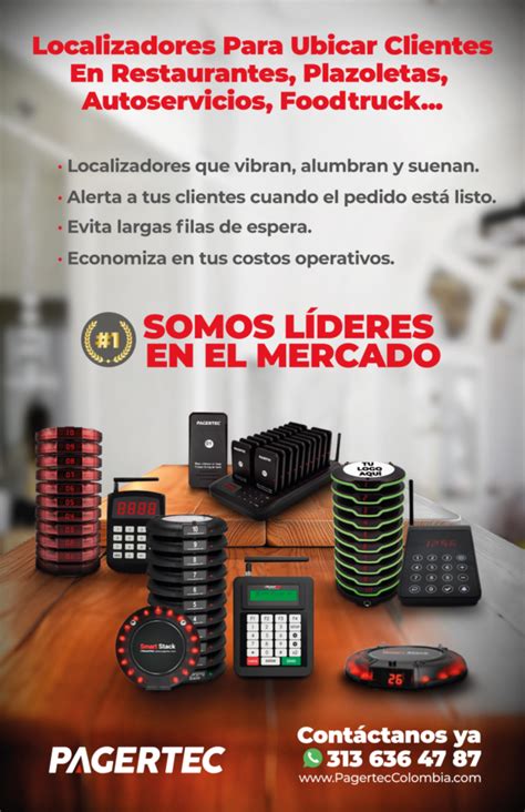 Localizadores De Clientes Para Restaurantes Pagertec