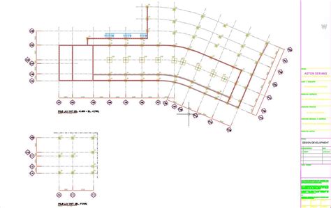 Pile Layout Plan Of The Open Air Venue In Autocad 2d Drawing Cad File Dwg File Cadbull