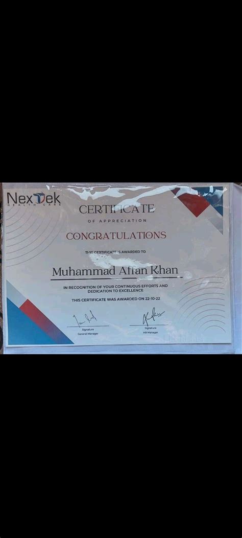 Muhammad Affan Khan On Linkedin Appreciation Is A Wonderful Thing It Makes What Is Excellent