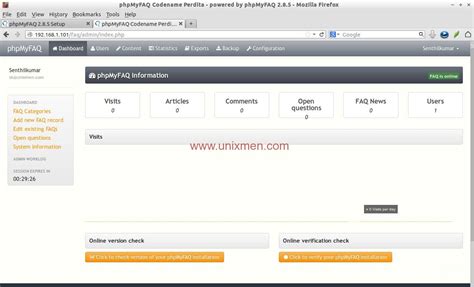 Install PhpMyFAQ On CentOS An Open Source FAQ System Unixmen