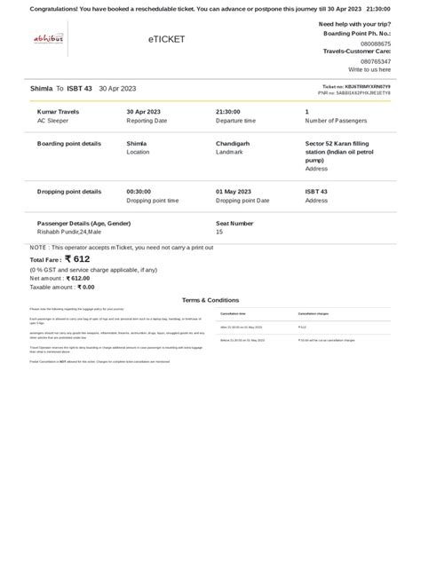 Lta Bill Template 1 Pdf Pdf