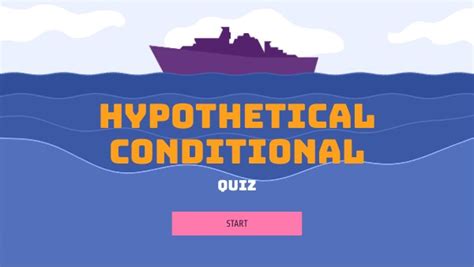 Hypothetical Conditional Review