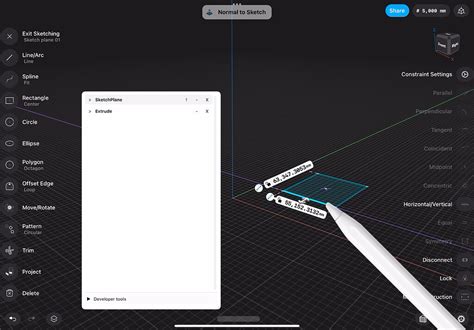 Scale 2d Breaks Extrusion History Based Parametric Modeling Beta Shapr3d Community