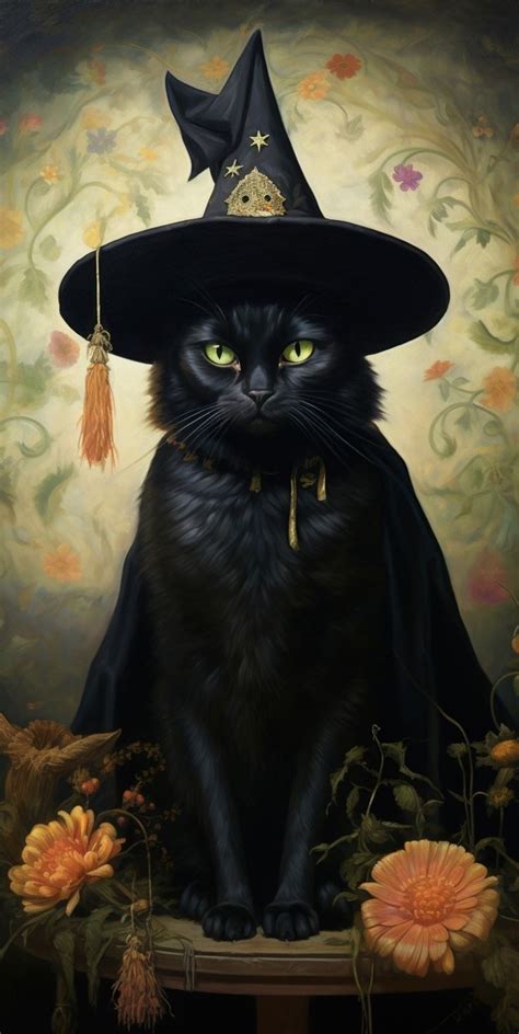 Cat Wallpaper 🐱 Black Cat Art Cat Portraits Cat Drawing