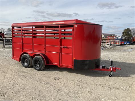 6x16 Cattlelivestock Trailer For Sale New Delta 16ft Livestock