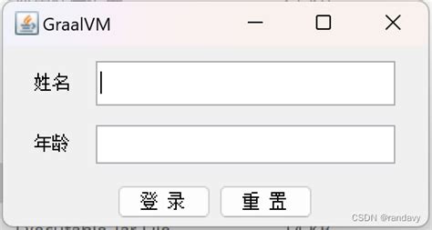 Graalvm编译swing程序graalvm Swing Csdn博客