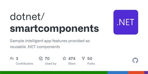 Github Dotnetsmartcomponents Sample Intelligent App Features Provided As Reusable Net