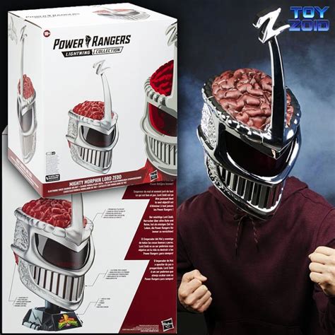Mighty Morphin Power Rangers Lord Zedd Electronic Helmet Prop Replica