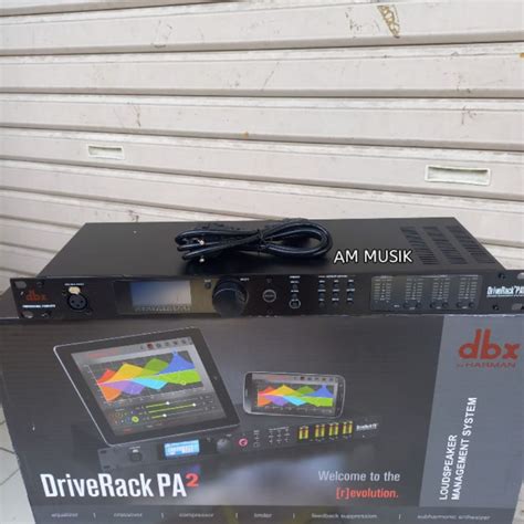Jual SPEAKER MANAGEMENT DRIVERACK PA2 DIGITAL CROSSOVER Shopee Indonesia