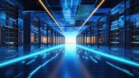 Storage Cloud Data Warehouse Stock Illustration Illustration Of