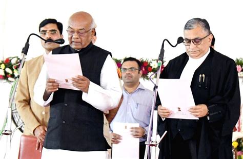Satyadev Narayan Arya Sworn In As The New Haryana Governor