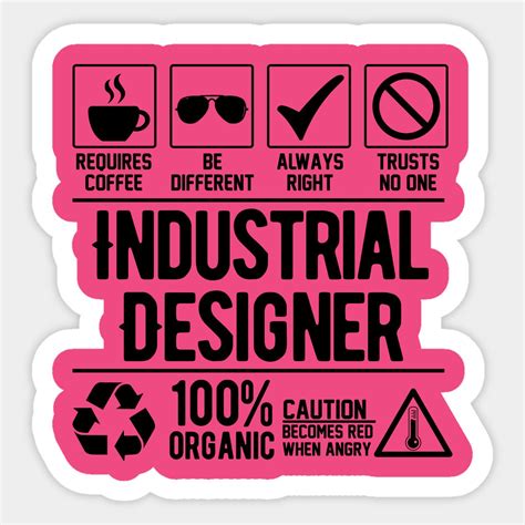 Industrial Designer Sticker
