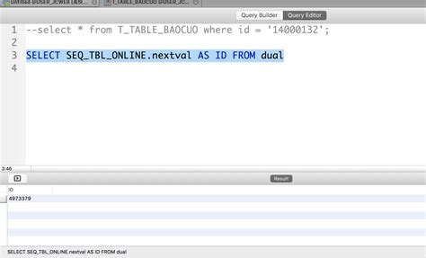 Ora 08002 Sequence Seqtblonlinecurrval Is Not Yet Defined In This Session Programmer Sought