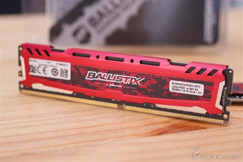 Micron Ballistix Sport Lt Ddr4 3200 8gx2 開箱測試 滄者極限