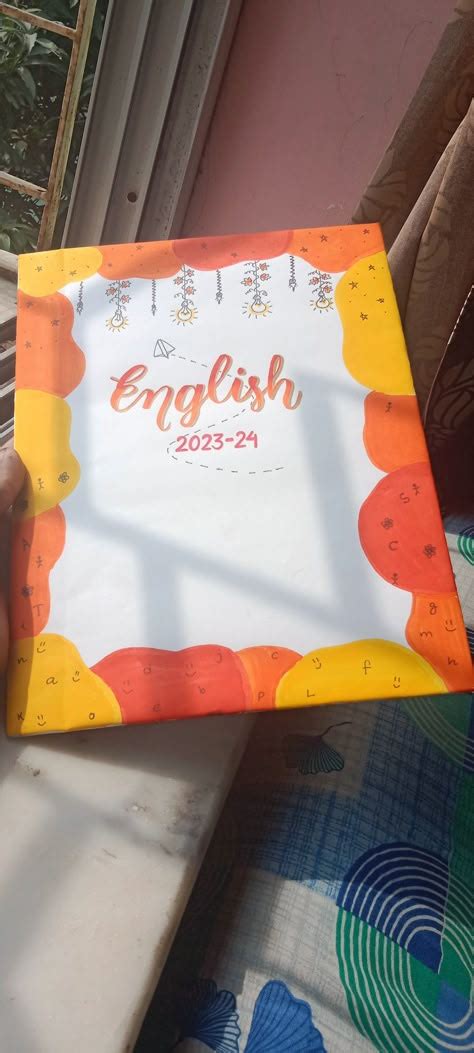 English File Cover Decoration Ideas