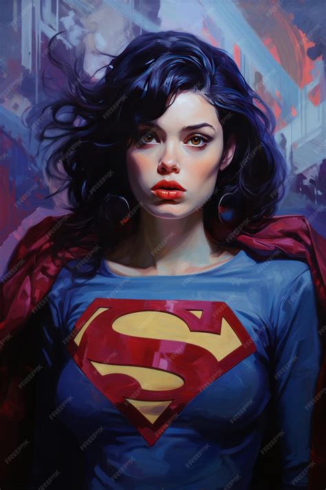 Dazzling Superwomen In Gil Elvgrens Blurple Period Premium Ai