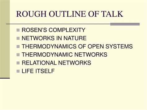 Ppt Relational Systems Theory An Approach To Complexity Powerpoint